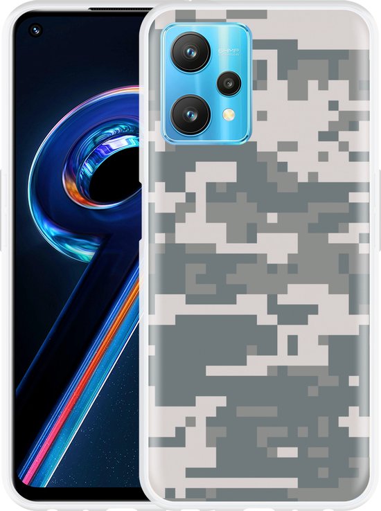 Realme 9 Pro Hoesje Army Digi Camouflage - Designed by Cazy | bol