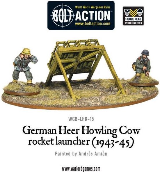 German Heer Howling Cow rocket launcher (1943-45) | bol
