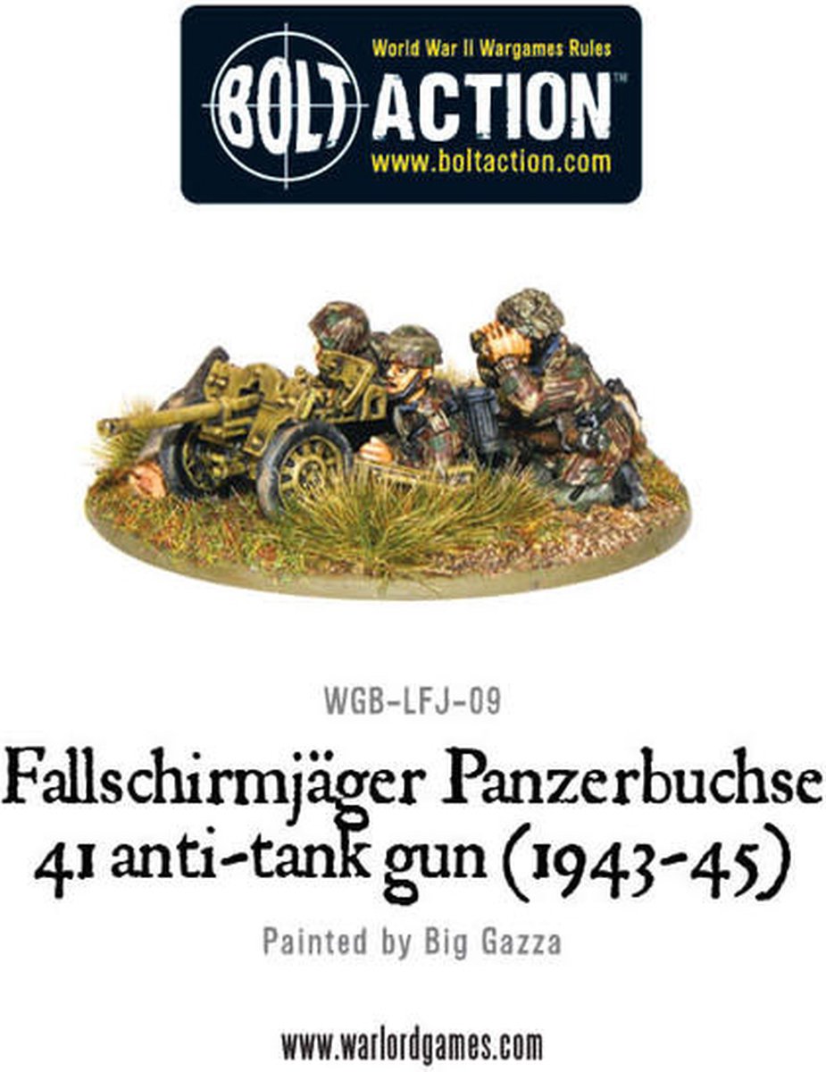 Fallschirmjager Panzerbuchse 41 anti-tank gun (1943-45) | bol.com
