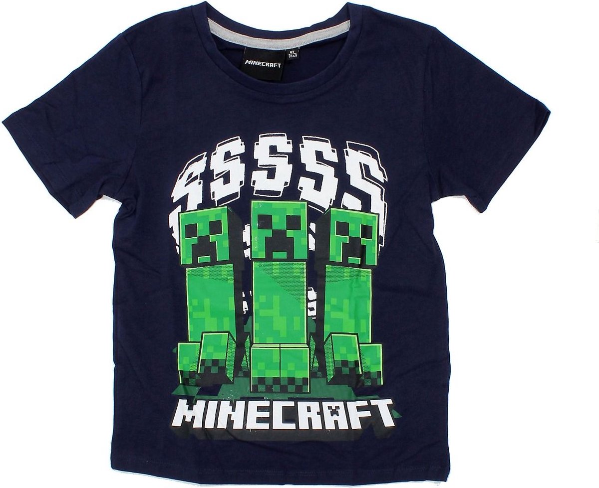 Minecraft - t-shirt Minecraft -jongens - maat 152 | bol