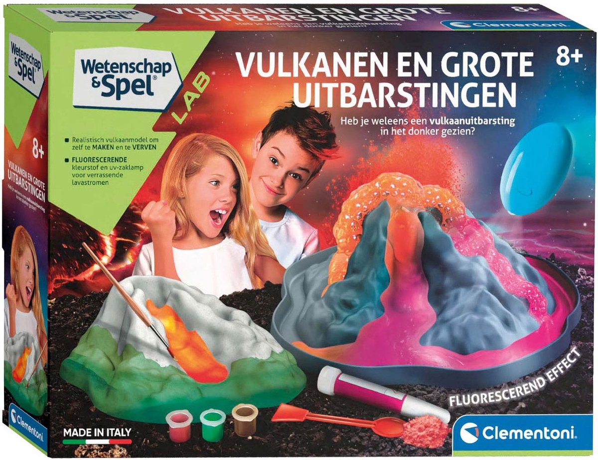 Clementoni Wetenschap & Spel, Vulkanen en Grote Uitbarstingen! - 8 ...