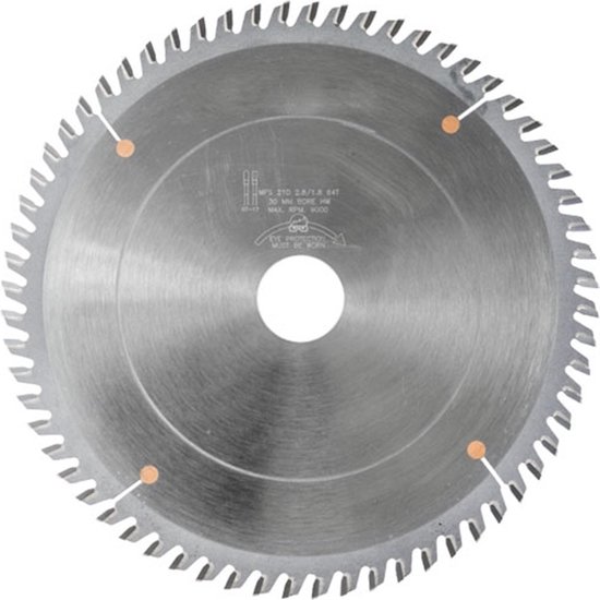 RvS Tools Cirkelzaagblad voor Trespa | Ø 160mm Asgat 20mm 48T - TFSAN160-48T-20 | bol.com