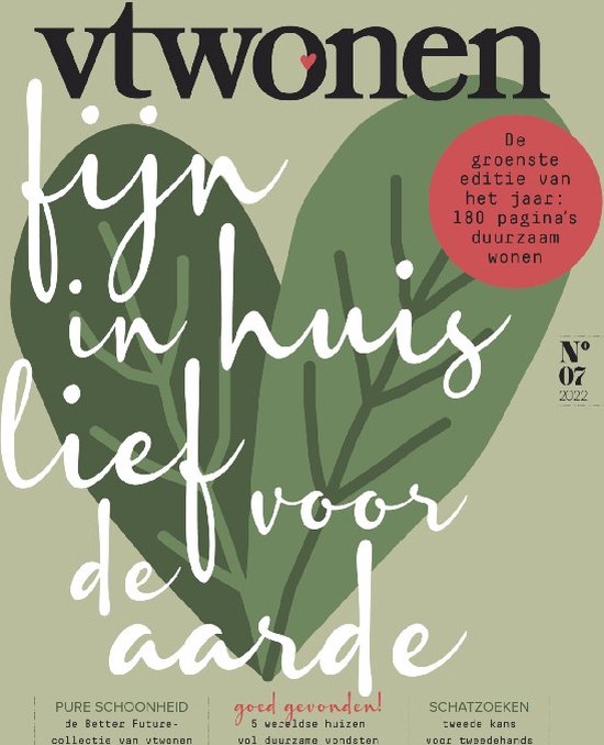 vtwonen Magazine 7-2022 - De groenste editie van het jaar: 180 pagina's ...
