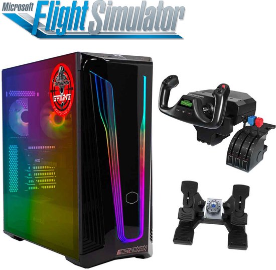 ScreenON - Flight Simulator PC - FLS+Y-I3050-13 - Intel Core i5-12400F ...