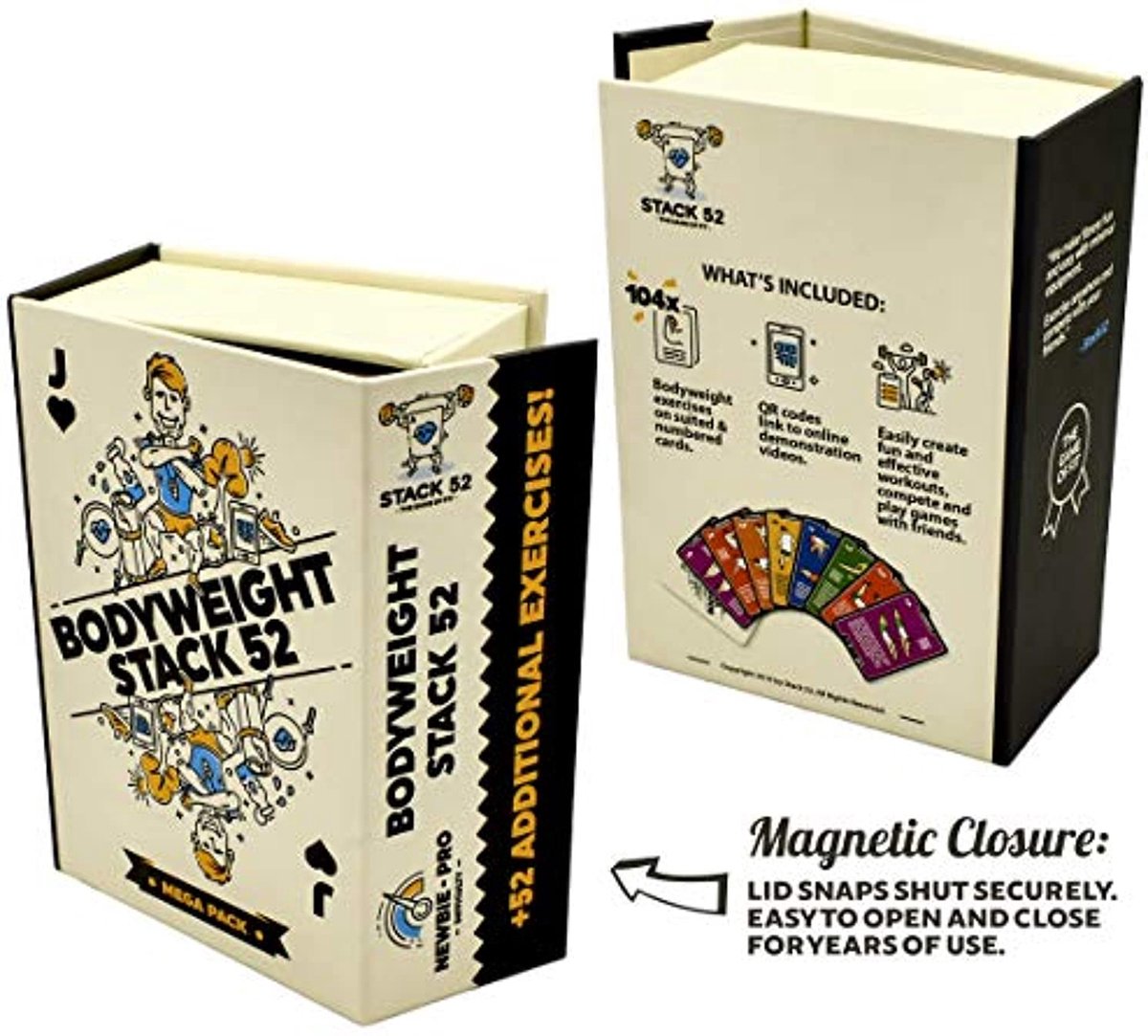 Bodyweight Exercise Cards: Workout Playing Card Game. Designed by a ...