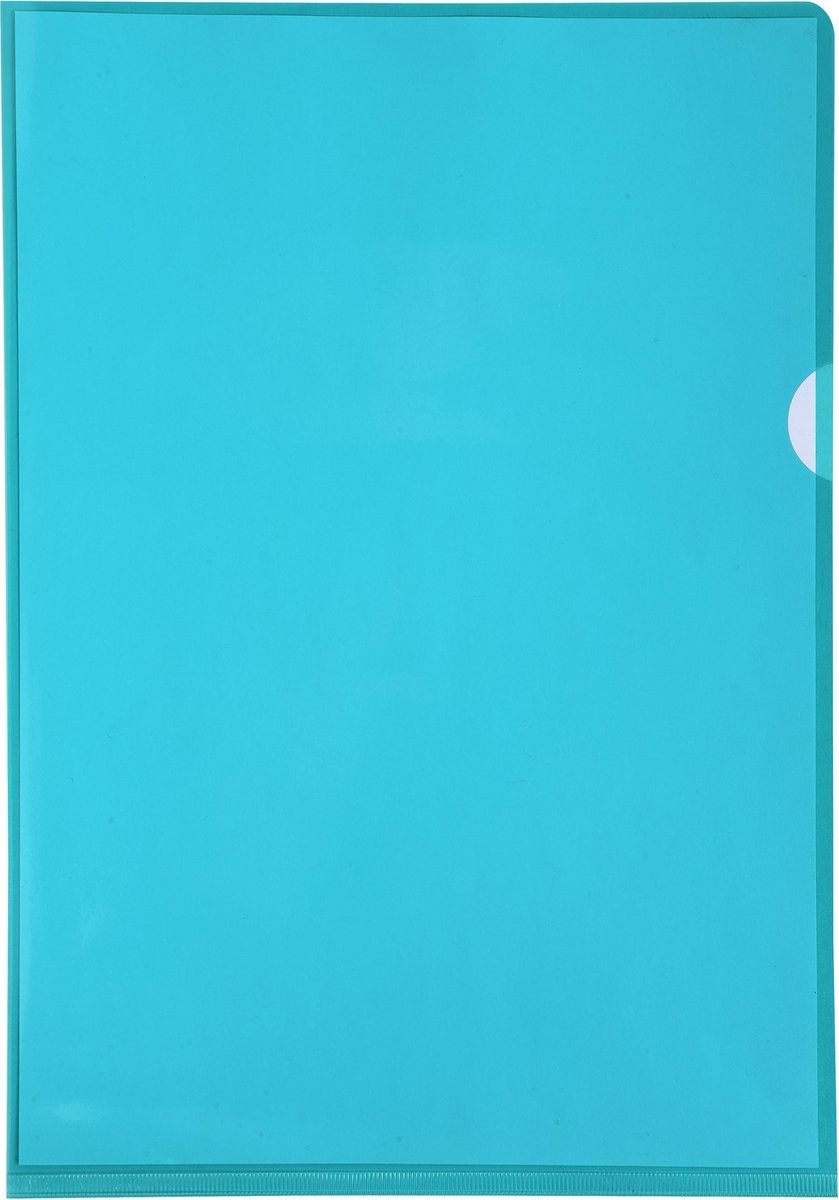 Pak van 100 L mappen - gladde PVC 13/100e - A4 - Groen | bol.com