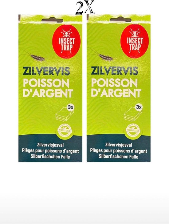 Zilvervisjesval - ongedierte bestrijden -Zilvervisjes - zilvervisdoosje ...