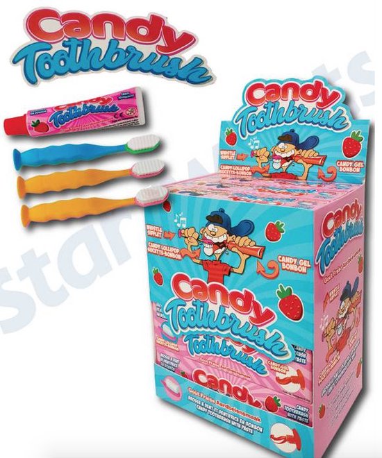Candy Toothbrush - 12 x 24 gram | bol