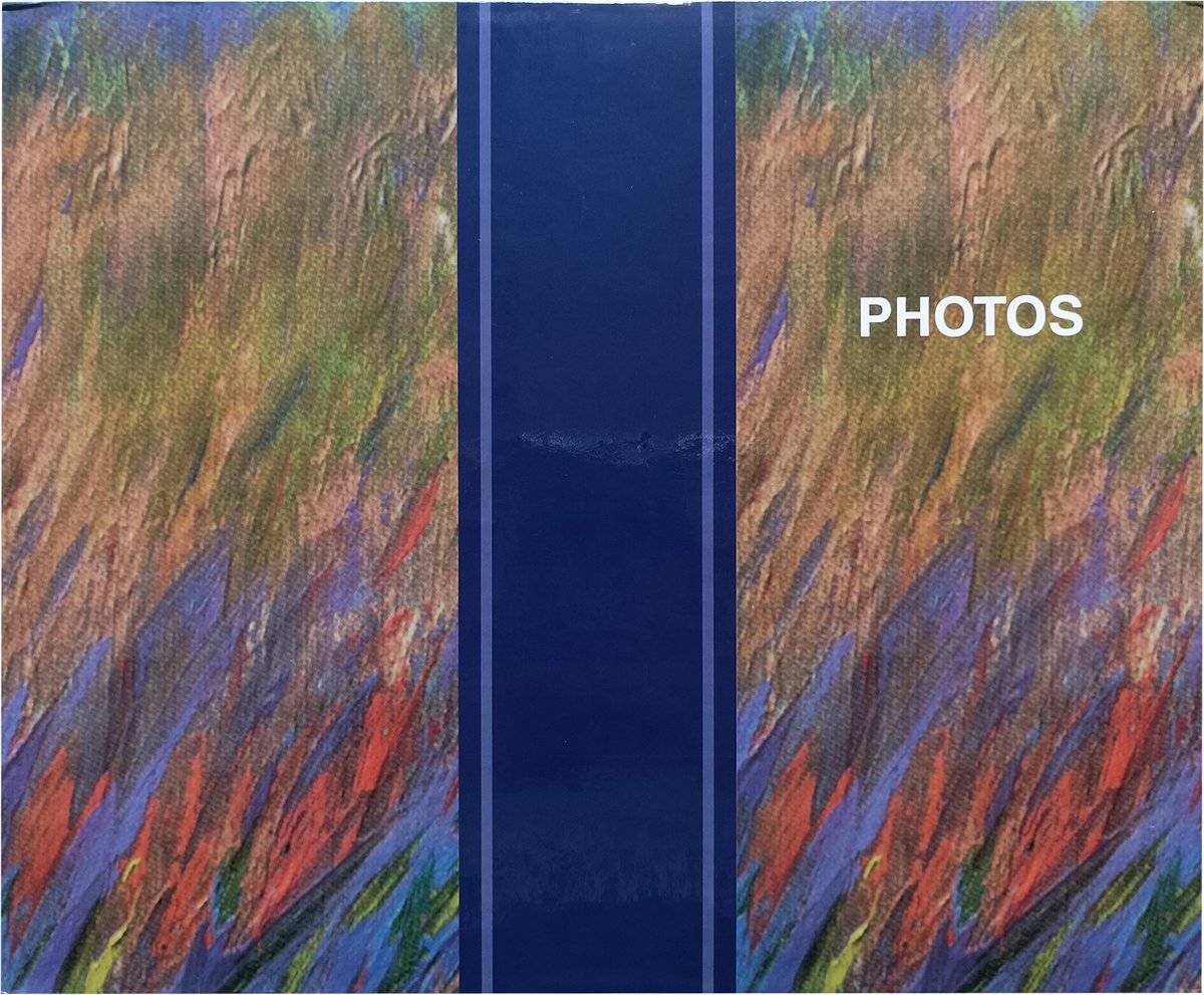 2 x Foto insteek Album Modern Blauw | bol.com