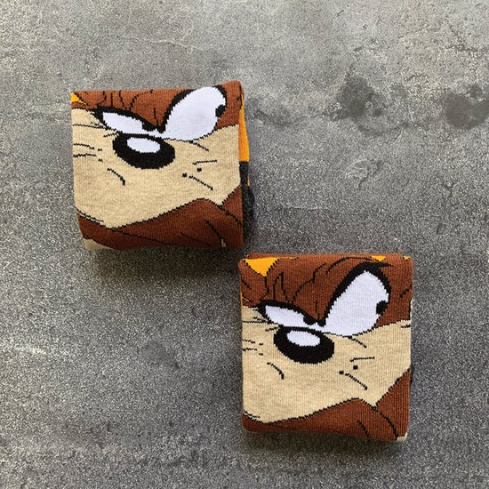 Sockston Socks - Tasmanian Devil (Looney Tunes) Socks - Grappige Sokken ...