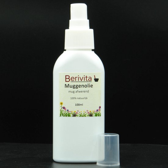 Muggenspray 100ml Olie - Natuurlijk Afwerende Muggenolie - Zonder DEET ...