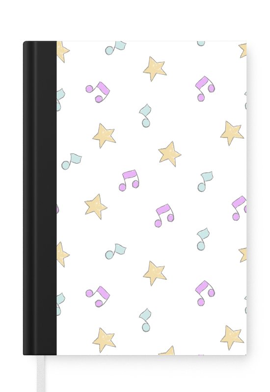 Carnet - Cahier d'écriture - Filles - Motifs - Notes de musique ...