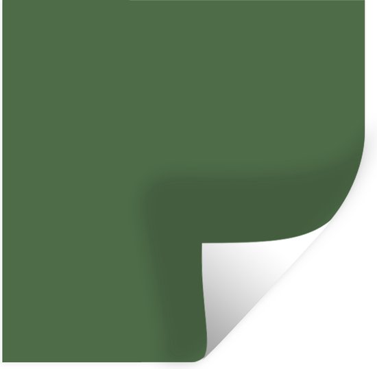 Muurstickers - Sticker Folie - Design - Abstract - Groen - 100x100 cm ...