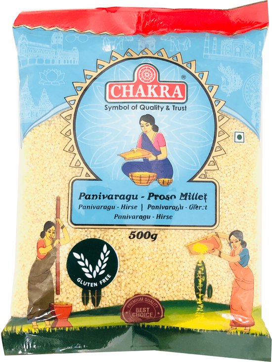 Chakra - Gierst - Panivaragu - Proso Millet - 3x 500 g | bol