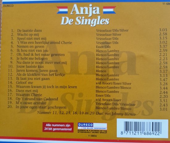 Singles, Anja | CD (album) | Muziek | bol.com