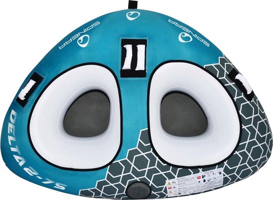 Spinera Delta 2 Funtube - Opblaasband - Band Achter Boot - Band Boot | bol