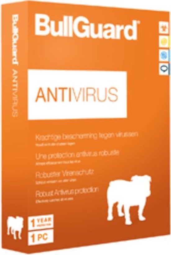Bullguard Antivirus - 1 jaar licentie - Windows 7/8/10/11 | bol