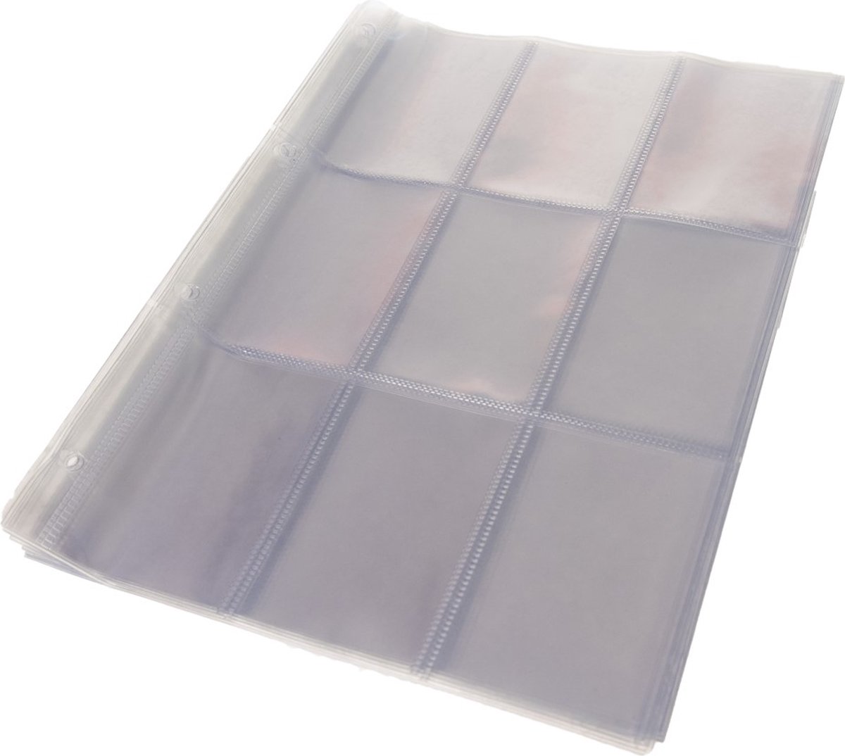 Insteekhoezen Basis voor speelkaarten en tradingcards - 9 vakjes - 10 ...