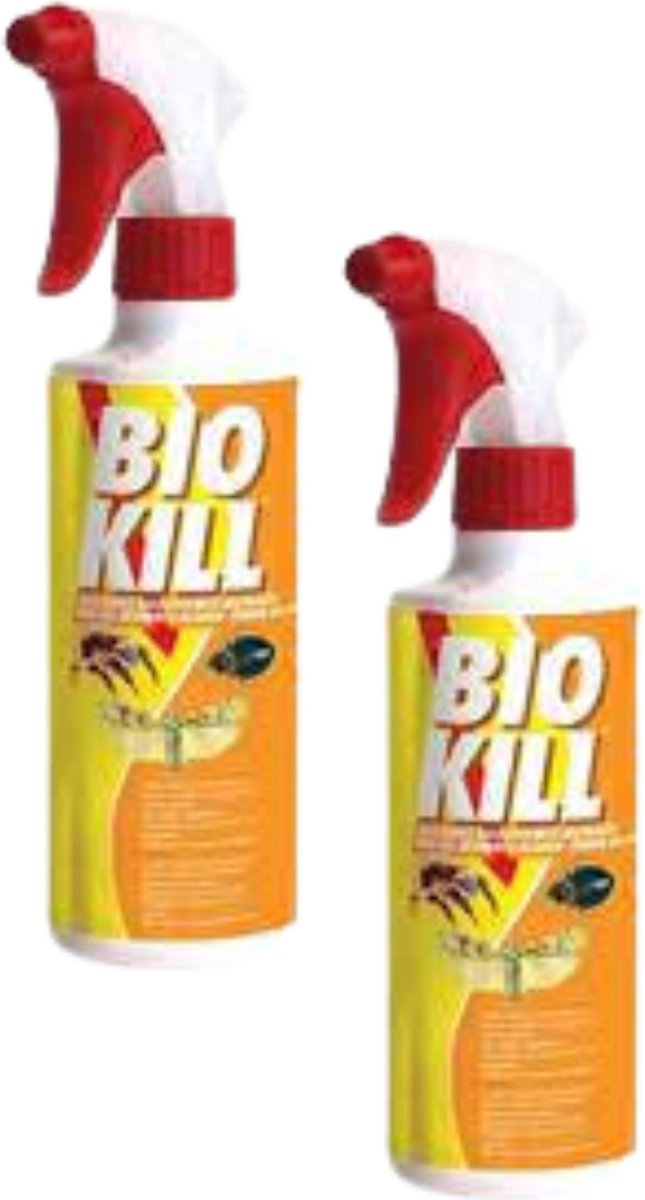 Bio Kill Spray Kleermot - 375 ml - 2 Stuks | bol.com