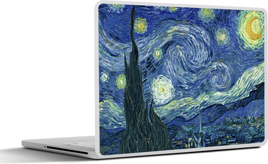 Laptop sticker - 14 inch - Sterrennacht - Schilderij - Oude meesters ...