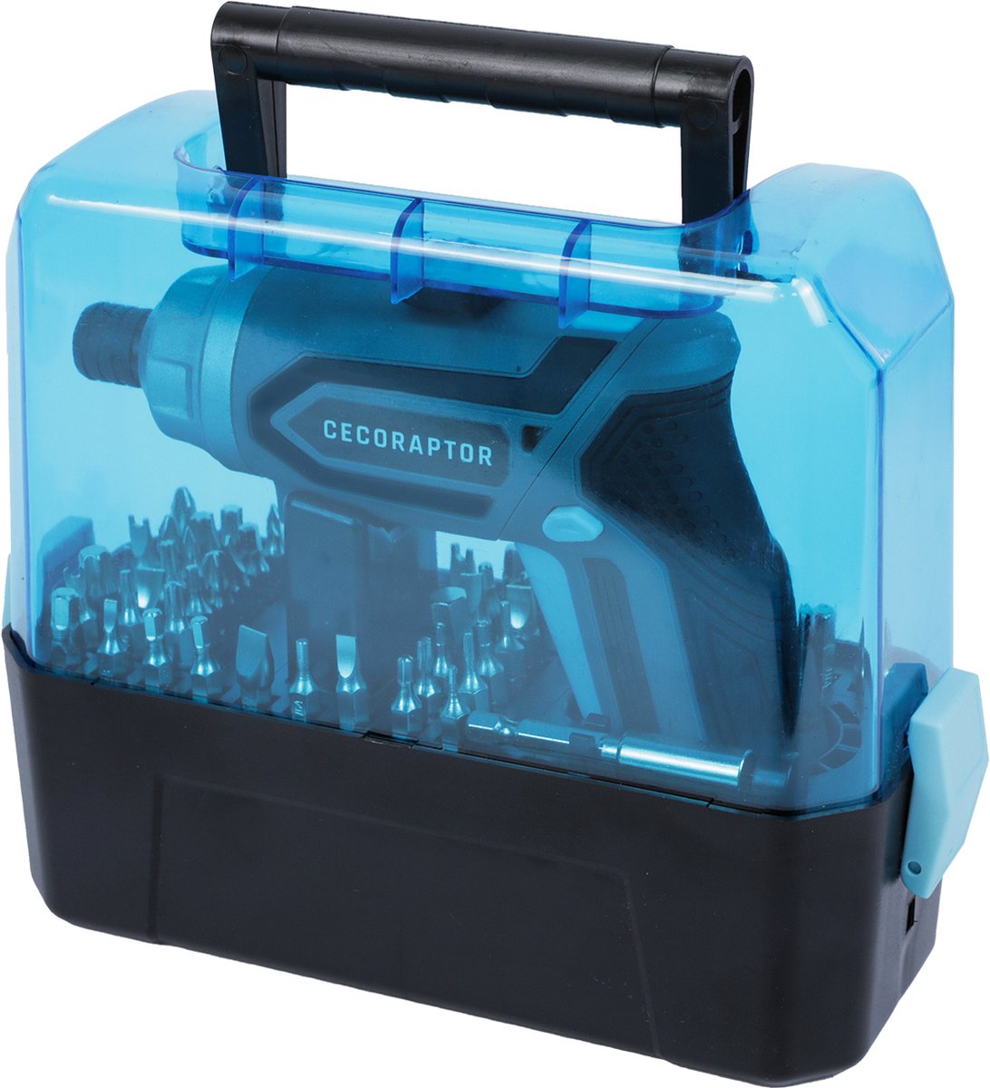 Cecotec Schroefmachine - 180º Draaibaar - LED verlichting - Set met ...