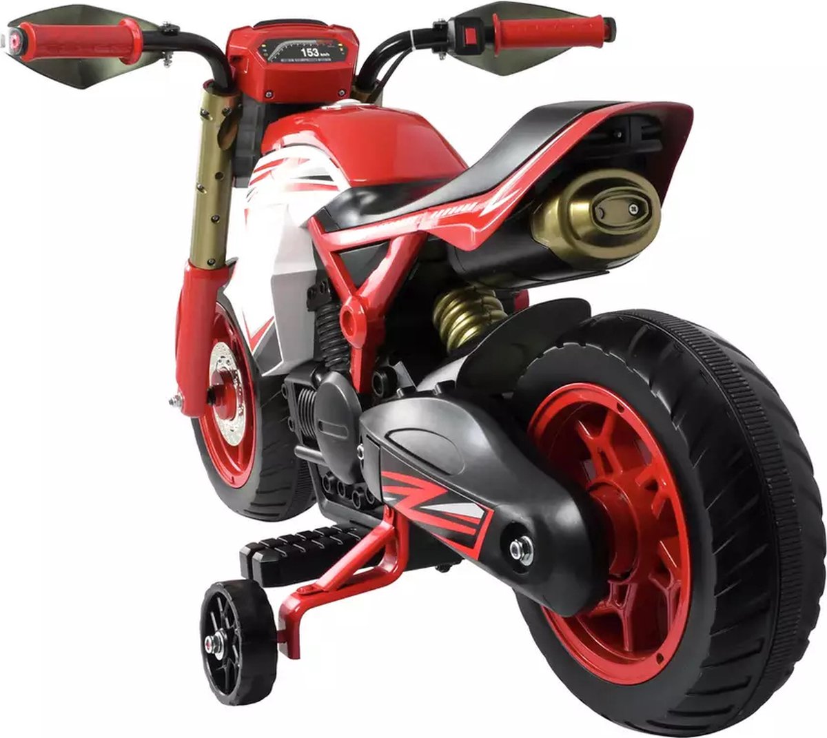 Elektrische Moto Accuvoertuig - 6V Kinder motor Crosser | bol.com