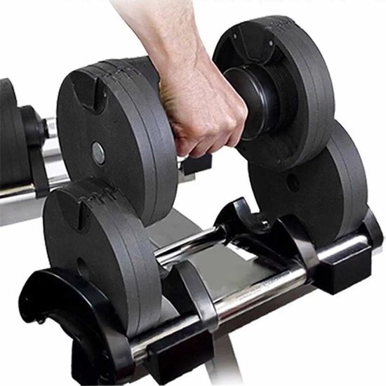PH FITNESS® | 20 KG Verstelbare Dumbbell | Smart Dumbell | Fitness ...