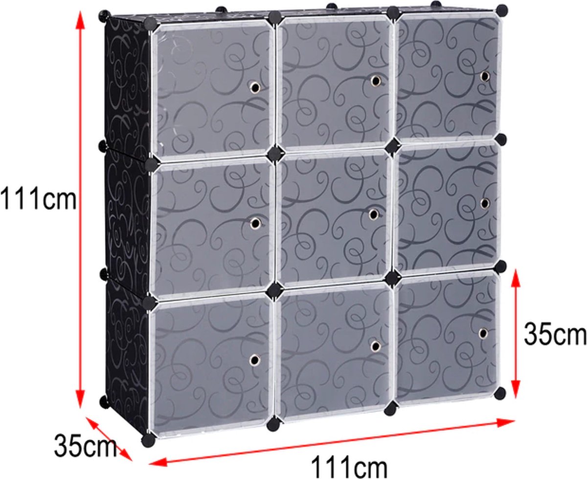 Homesse Kubus Opslag - kast - opbergkast - kledingkasten slaapkamer ...