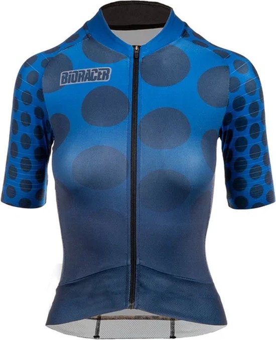 Bioracer Epic Shirt Polka Dot Navy | bol