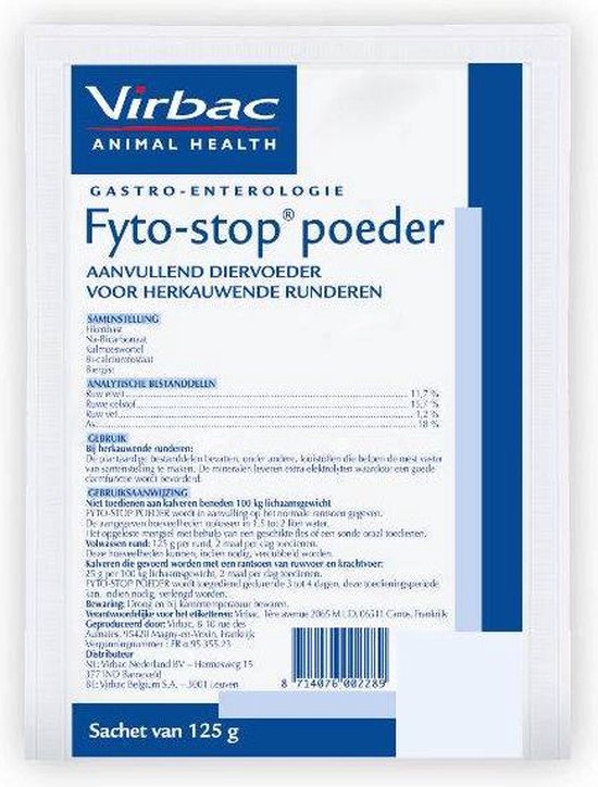 Virbac Fytostop poeder 10 x 125g | bol