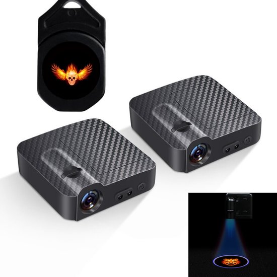 Auto logo - LED LIGHT Deur Projectors- Autoaccessoires - Fit voor alle ...