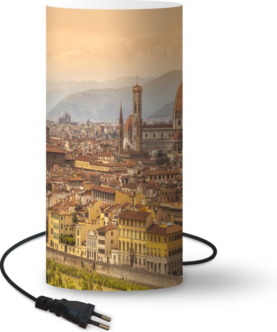 Lampe Florence - lampe paysage urbain de Florence - 33 cm de haut - Ø16 ...