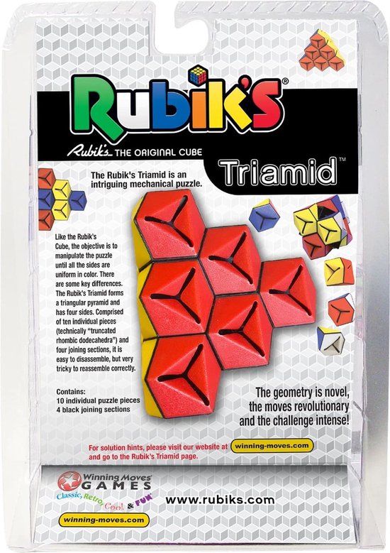 Rubik's Cube Winning Moves Triamid - Triangular Rubik's Puzzle | bol