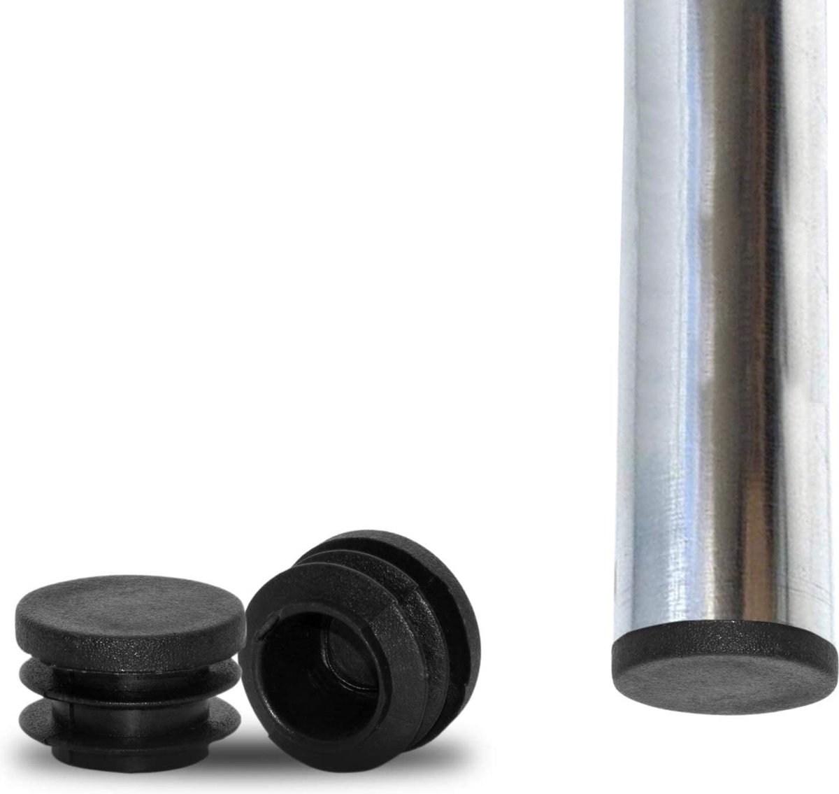 30 Stuks - Ronde Buis Dop - Inslagdop - Kunststof - Buisinzet - Meubel ...