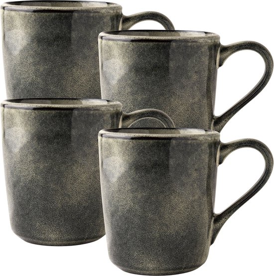 Dutch Rose Organic Mini mokken set van 4 - Theemok - Koffiemok - Groen ...