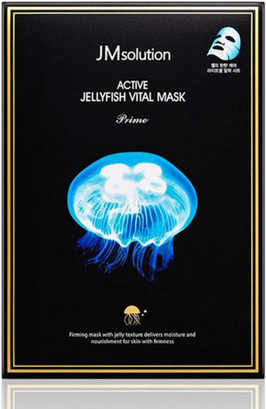 Sheet Mask - ACTIVE Jellyfish Vital Mask - JM Solution - Korean Skincare | bol