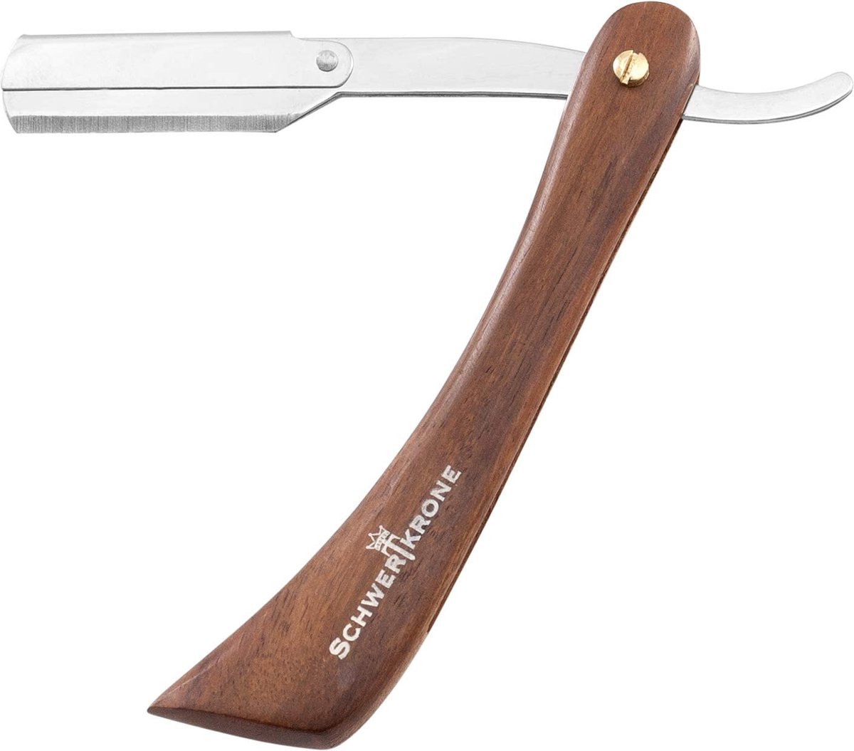 Schwertkrone Derby Premium Scheermes, houten handvat, incl. 100 ...