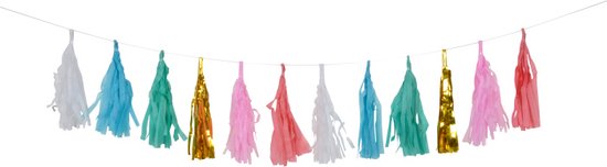 Slinger Pompons - Verjaardagslinger - Feestversiering - Feestartikelen ...