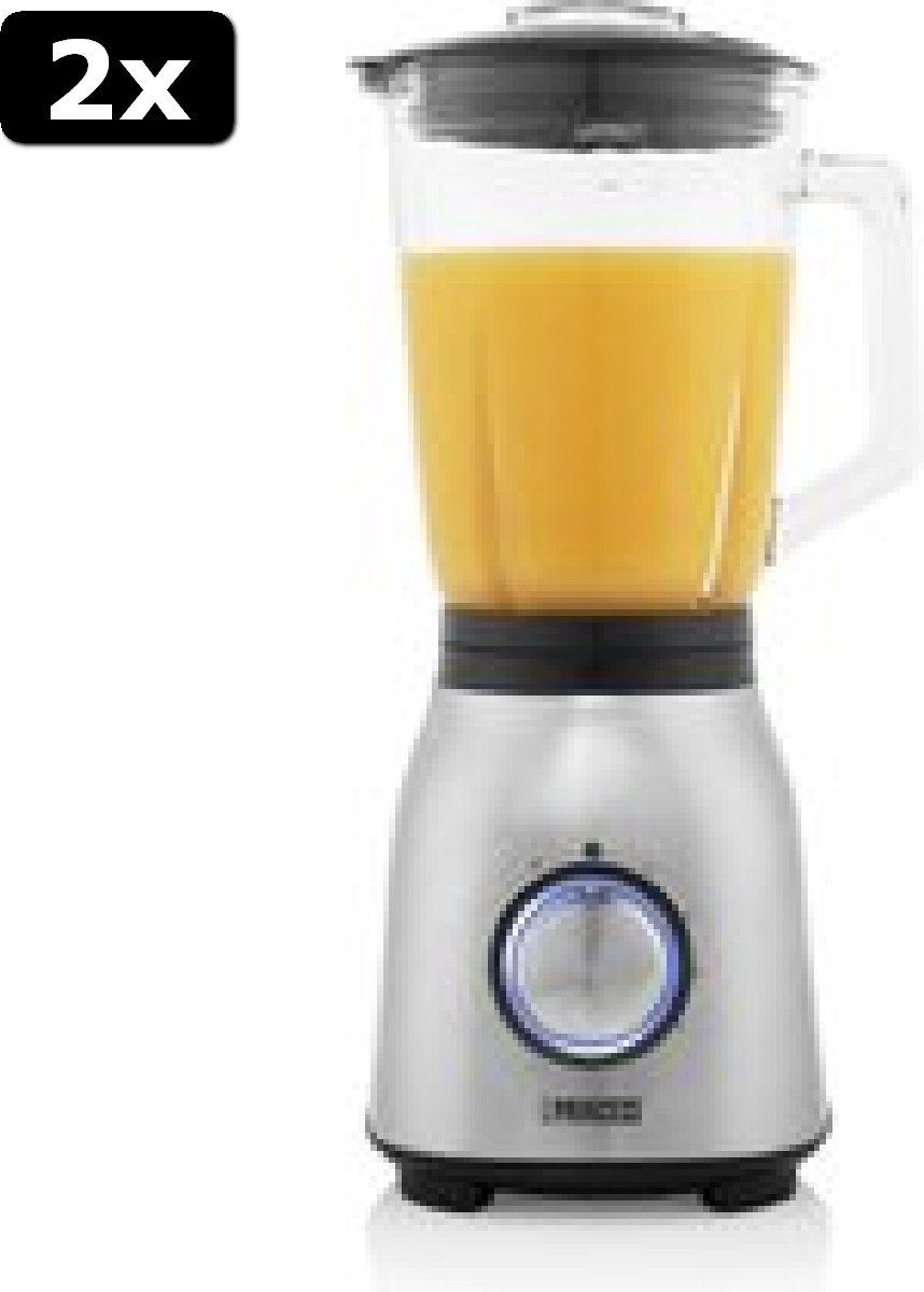 2x Princess Blender 1000 W 1.5 L roestvrij staal | bol.com