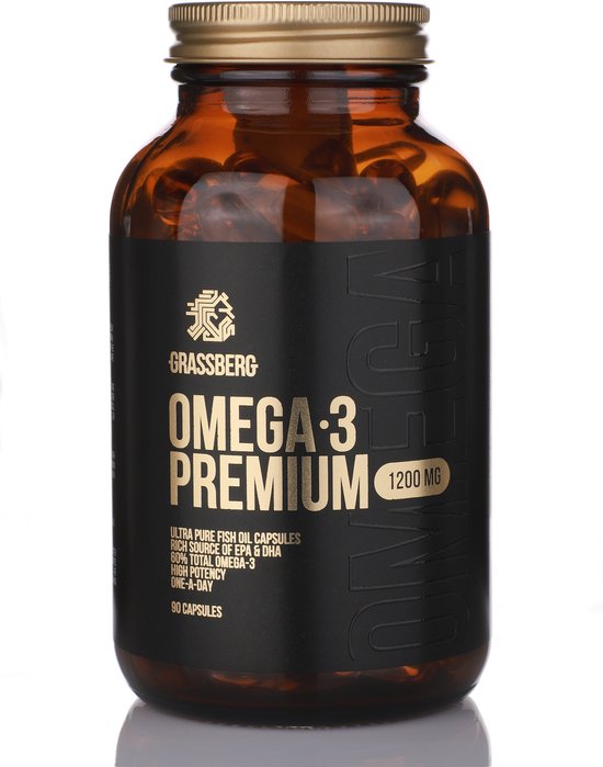 Omega-3 Premium 1200mg (90 caps) Unflavoured | bol