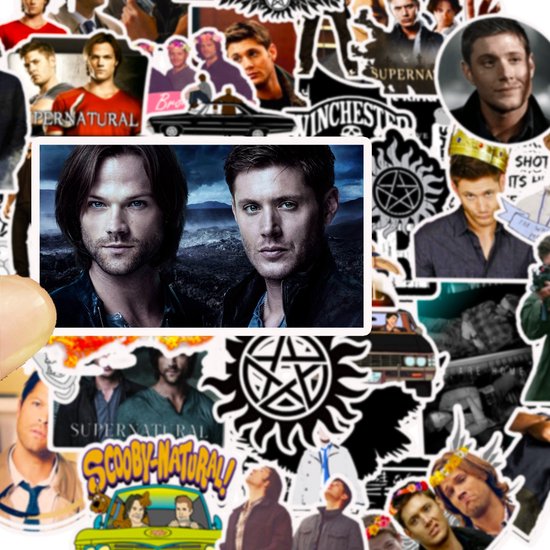 Supernatural Stickers - set 50 stuks - Laptop Stickers - Stickervellen ...