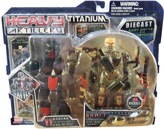 Play Mind Toys – Titanium Heavy Artillery – Actiefiguren | bol