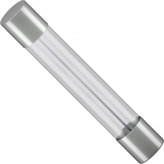 GreenBasket Glaszekering - 8 Ampère - F8AL250V - 6mmx30mm | bol.com