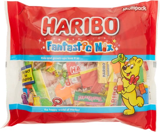 Haribo - Fantastic mix - 550 gr - 40 mini zakjes - Uitdeel snoep ...