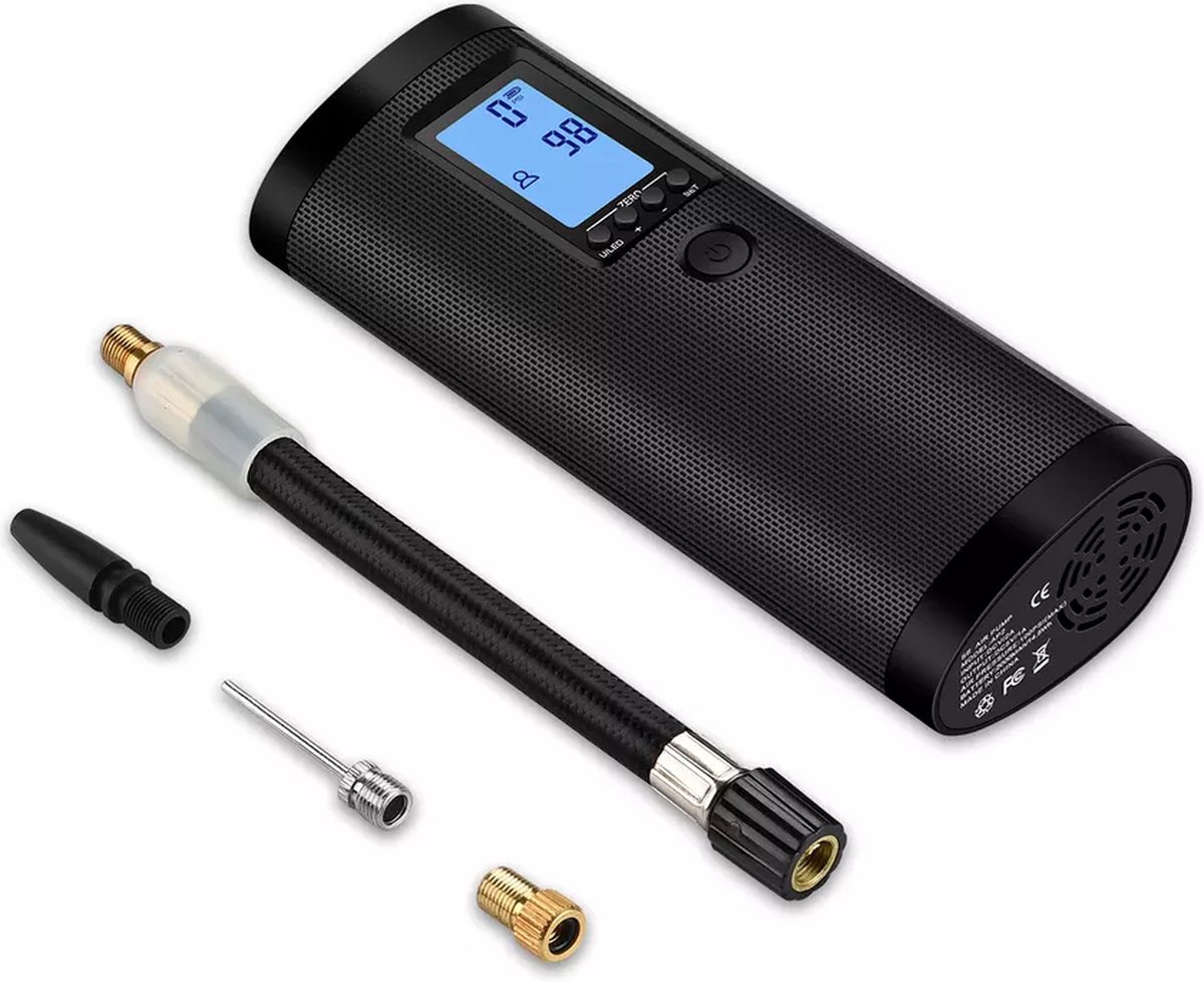 Pegasi Elektrische Banden Pomp 4-in-1 compressor Ballen pomp- Digitale ...