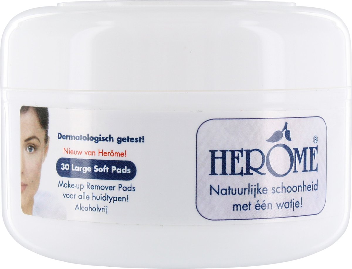 Herome Eye Care Eye & Face Make-Up Remover Pads - Oog- en ...