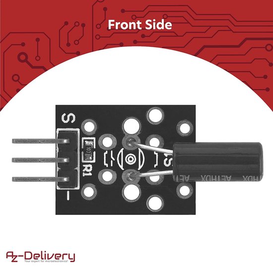 AZDelivery 5 x KY-002 Vibration Switch Shock Sensor compatibel met Arduino Inclusief... | bol