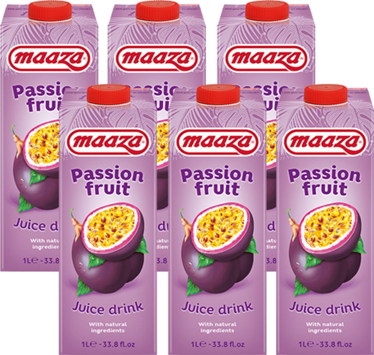 Maaza Passion Fruit - 6 x 1 liter | bol.com