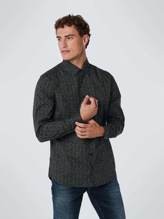 No Excess Mannen Overhemd Zwart M | bol.com