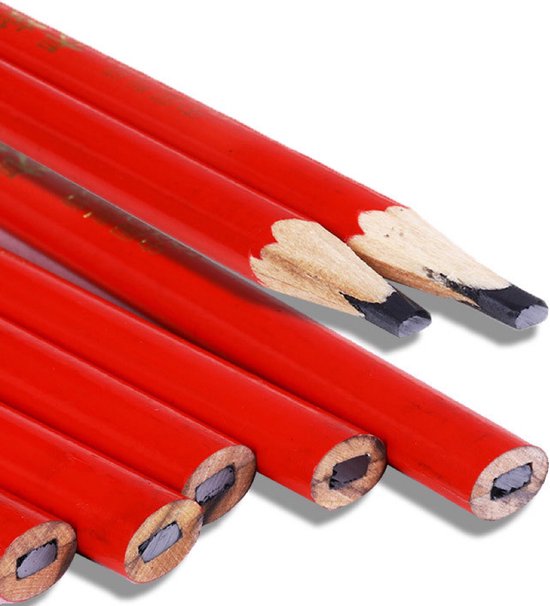 Timmermanspotlodenset - 10 stuks - 175 mm - Timmermanspotlood ...